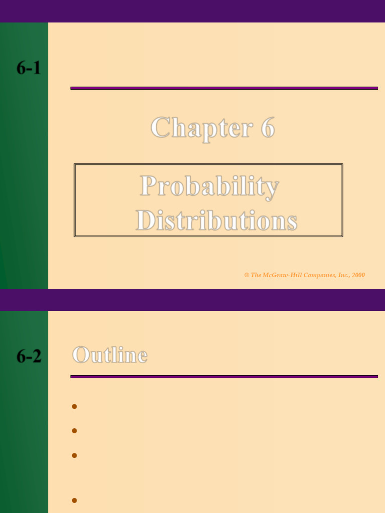 Class 12 Probability Distribution Guide | PDF | Probability ...