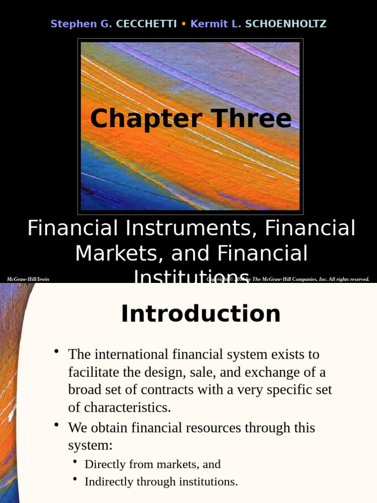 Chapter 3 - Financial Market | PDF | Derivative (Finance) | Securities ...