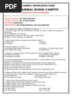 Evolution Chapter Class 12 NCERT | PDF | Homo | Natural Selection