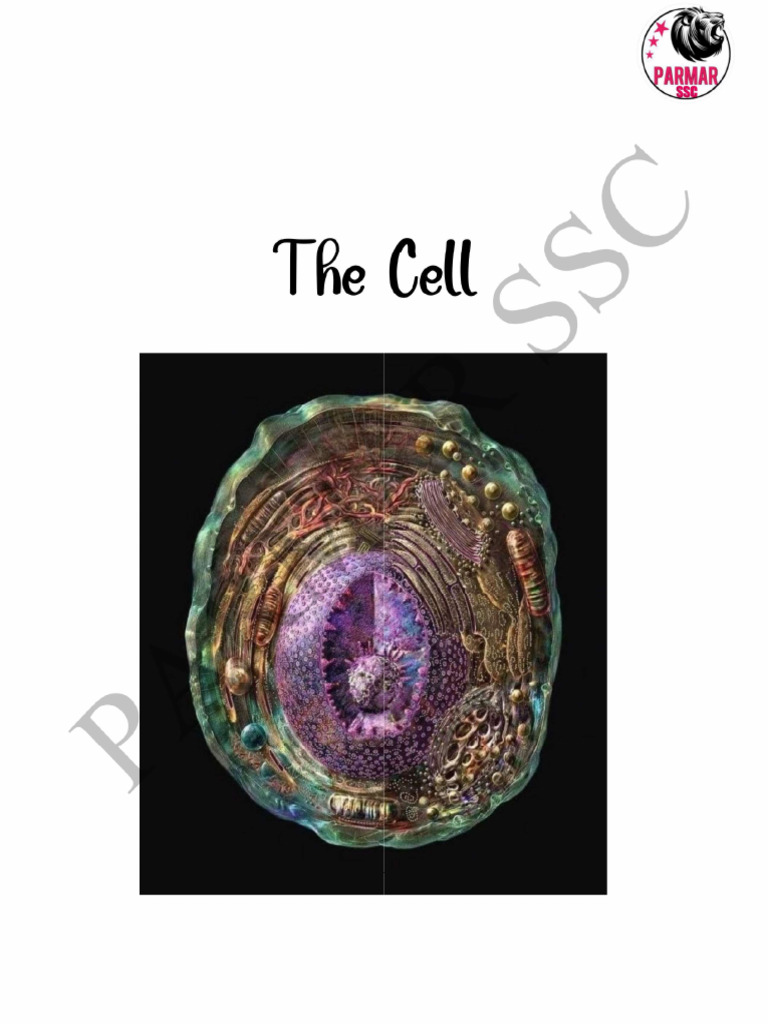 1 Cell English Notes | PDF