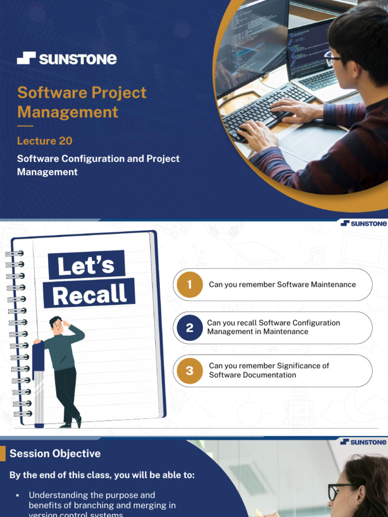 339024lecture 20 - Software Configuration and Project Management ...