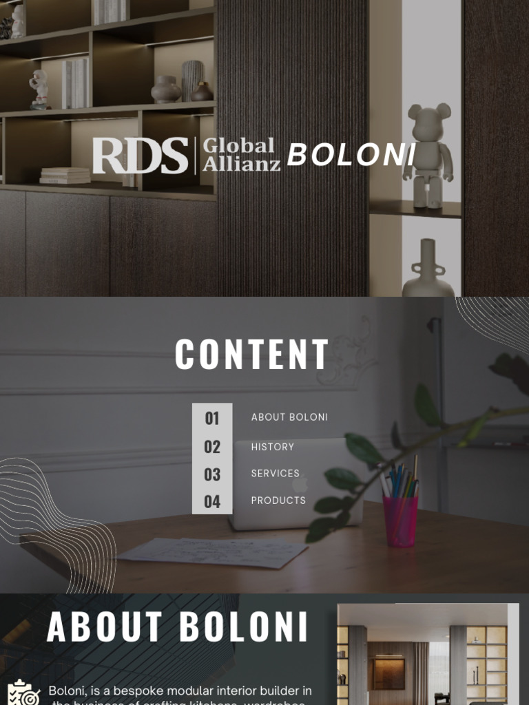 Boloni: Bespoke Modular Interiors | PDF