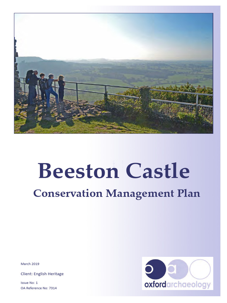 Beeston Castle, Cheshire: Conservation Management Plan | PDF