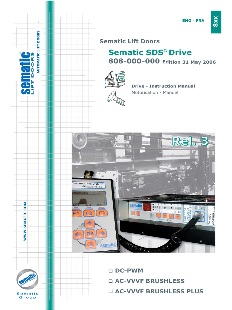 Sematic Sds Door | PDF | Elevator | Alternating Current