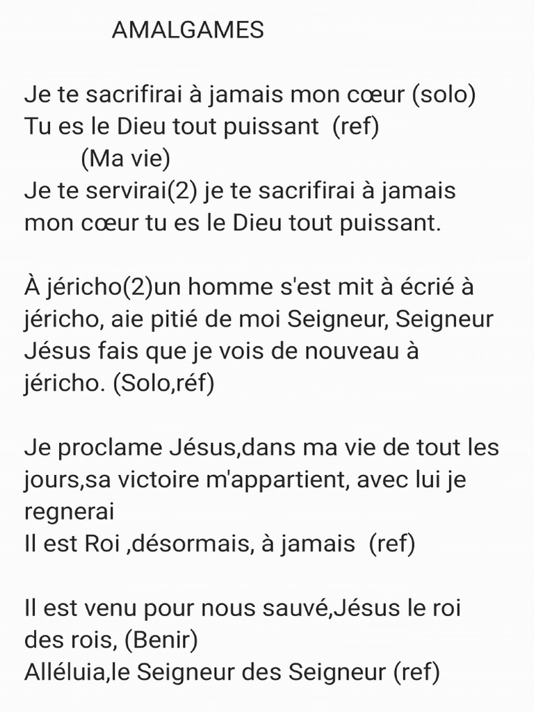 Amalgames Nette | PDF