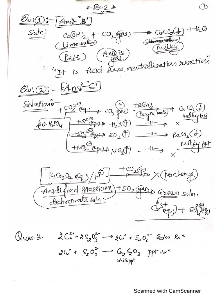 (@bohring - Bot) Salt Analysis Ex 2 Q 1 30 (@NotyoursYash) | PDF | Molecules | Materials