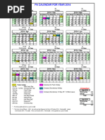 Carsem Calendar | PDF | Observances