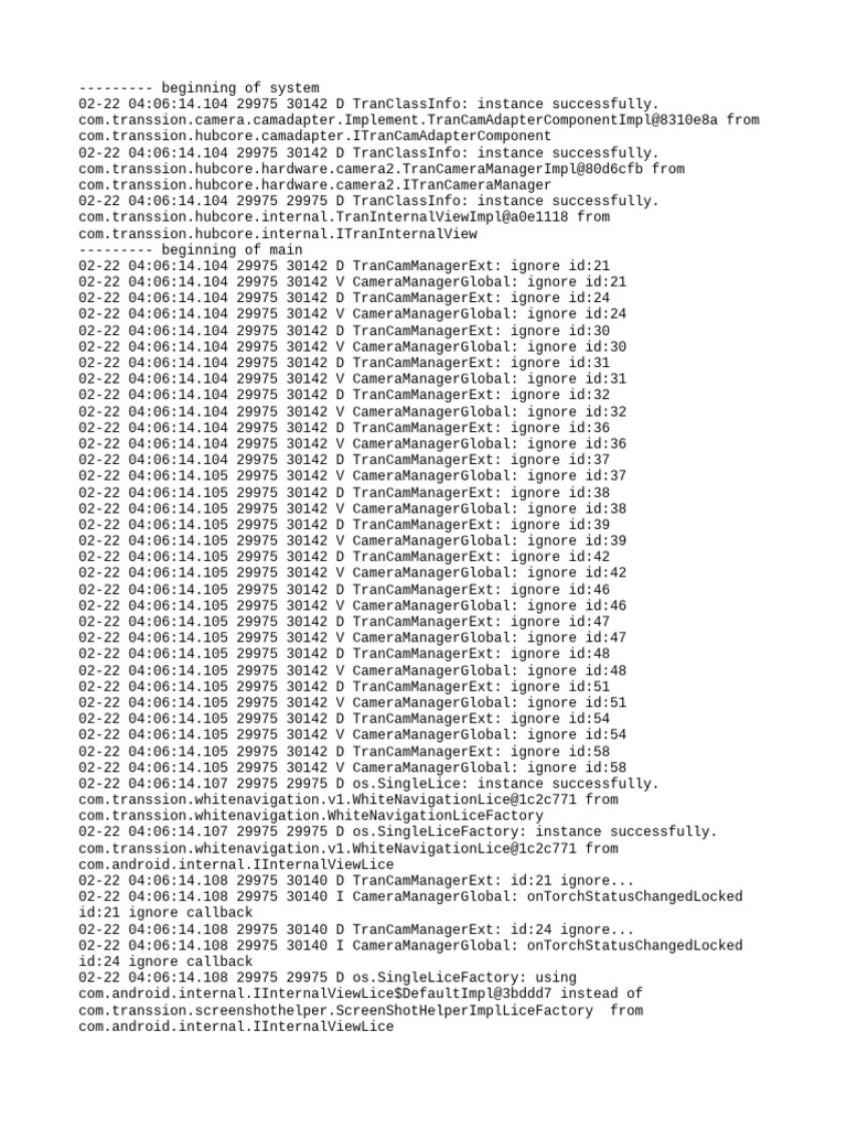 Logcat 1740168374000 | PDF | Software Engineering | Software