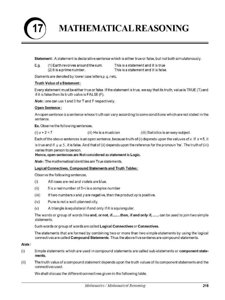 Mathematical Logic | PDF