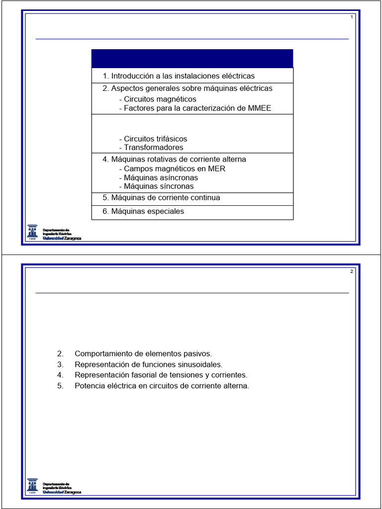 Fundamentos de Circuitos de Corriente Alterna | PDF | Energia electrica ...