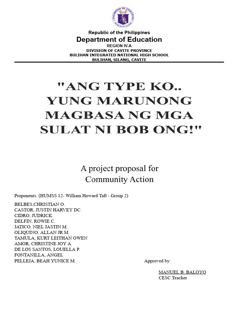 Action-Plan-Template Inside | PDF | Reading Comprehension | Literacy