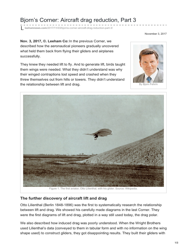 Aircraft Drag Reduction Part 3 | PDF | Drag (Physics) | Aircraft