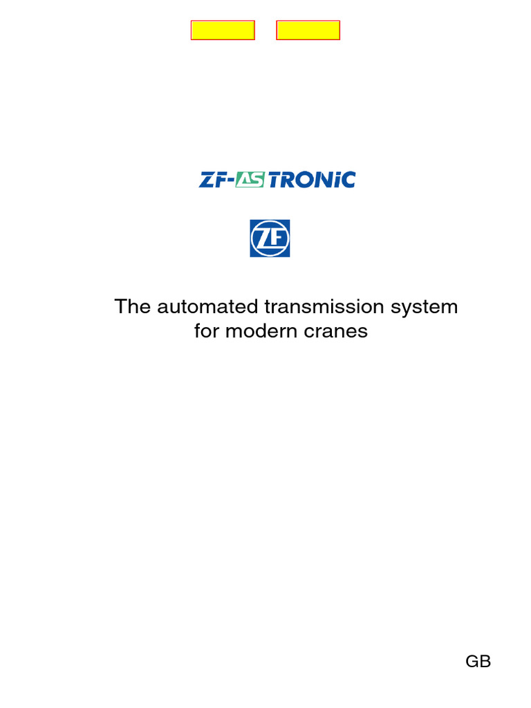 ZF As Tronic Description | PDF | Manual Transmission | Automatic ...