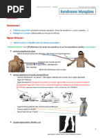 Comprendre le syndrome myogène | PDF | Contraction du muscle | Muscle