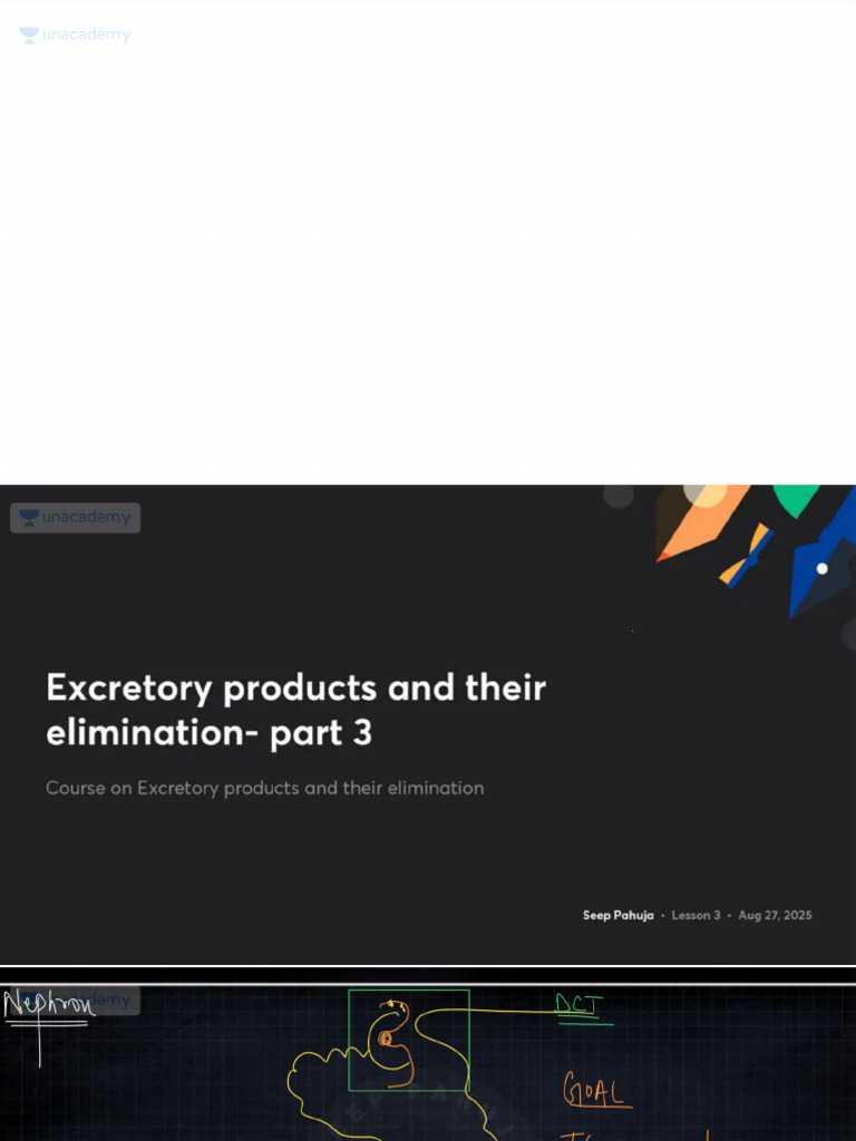 Excretory Products and Their Elimi With Anno 1756570125418 | PDF