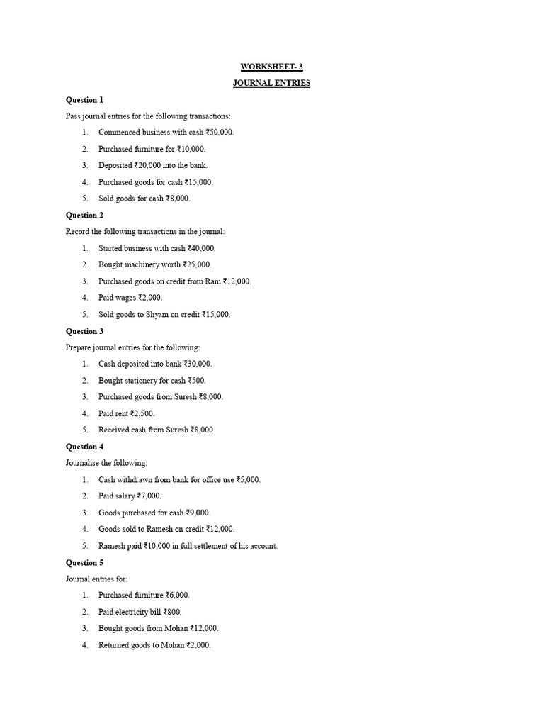 Worksheet 3 | PDF | Business | Economies
