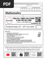 Edexcel GCSE Maths Foundation Paper 1 | PDF