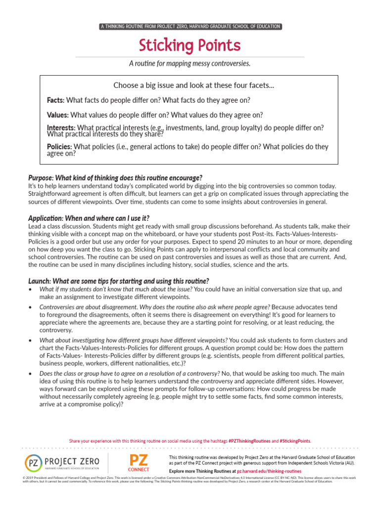 Sticking Points - Exploring Complexity | PDF | Human Communication