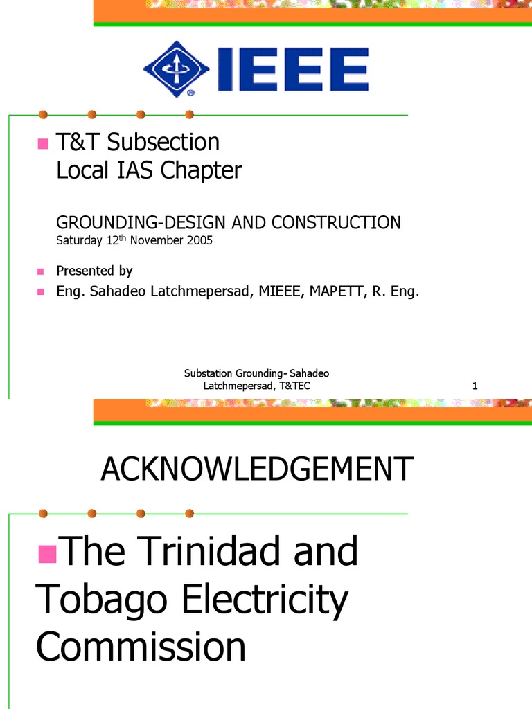 Substation Grounding | PDF | Electrical Substation | Electrical ...