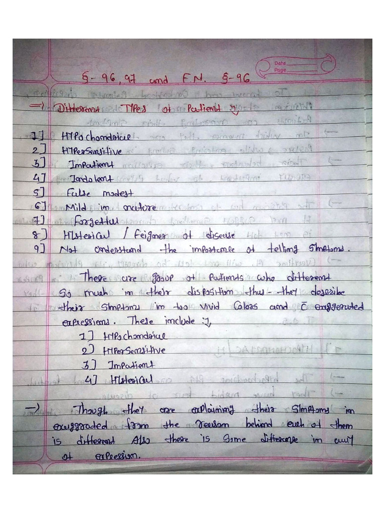 Different Disposition in Case Taking... ? | PDF