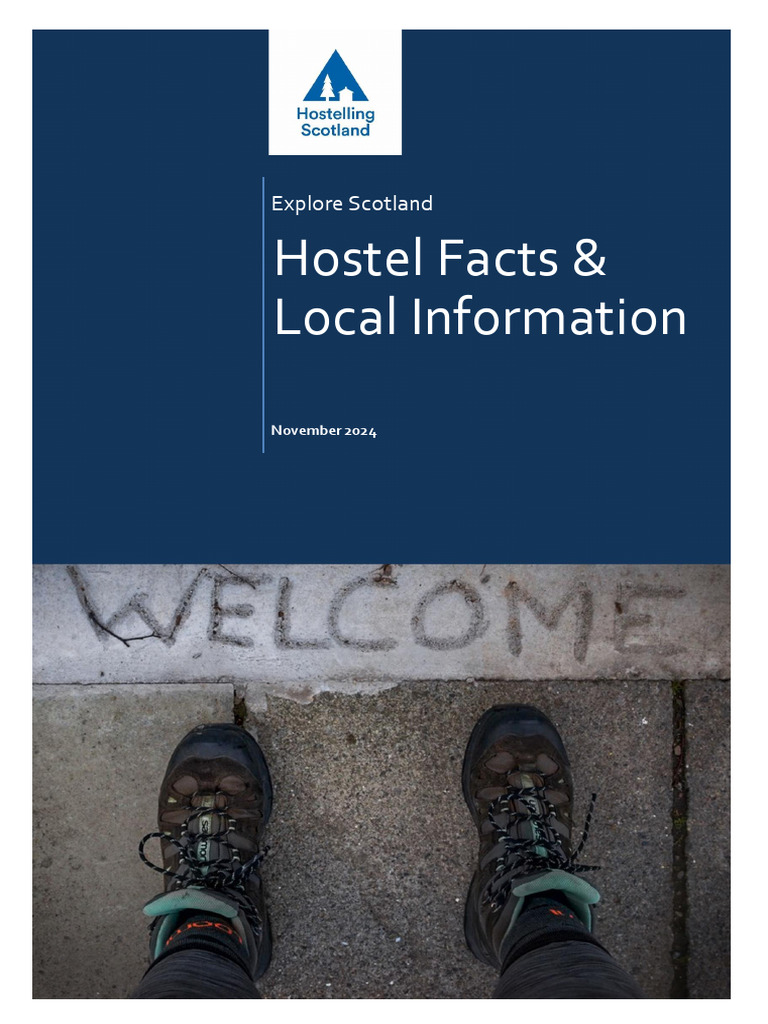 Hostelling Scotland Hostel Facts Local Information 151124 | PDF