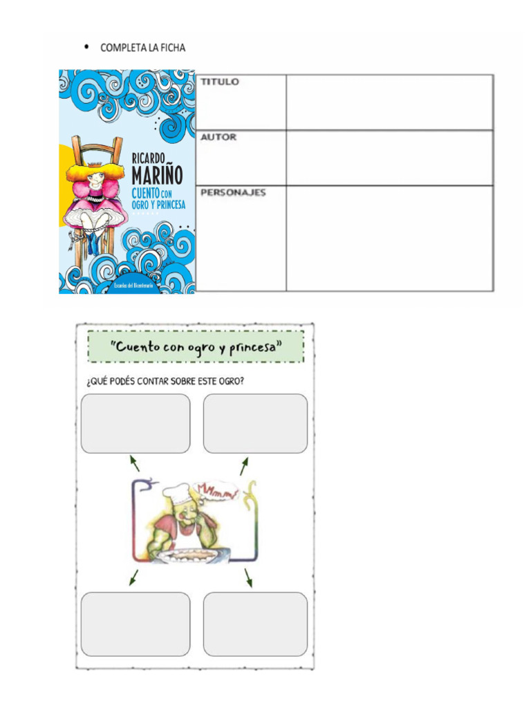 Cuento Con Ogro y Princesa | PDF