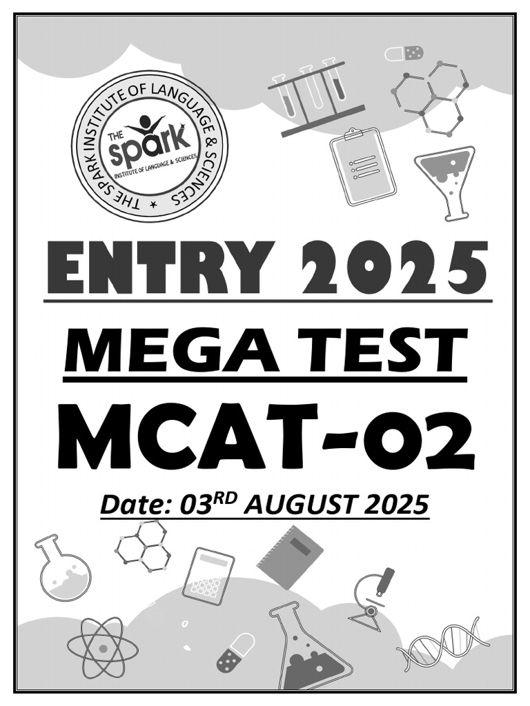 MCAT 2025 Biology Mega Test Questions | PDF | Lymphatic System | Immune ...