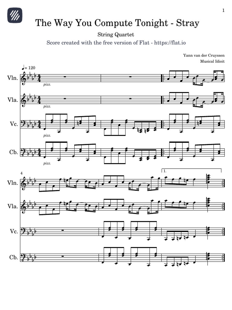 The Way You Compute Tonight - Stray | PDF