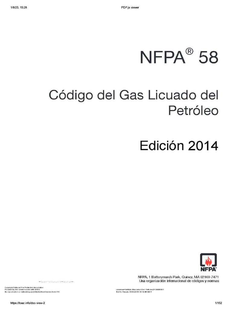 Nfpa 58 | PDF