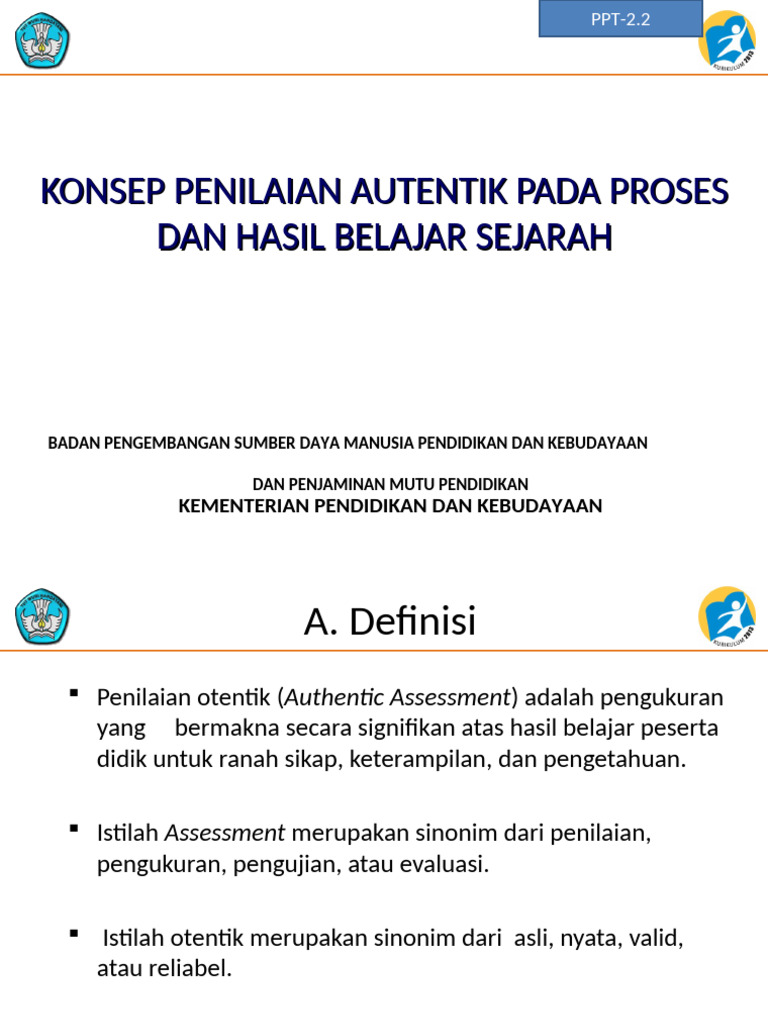 Contoh Penilaian Autentik Kurikulum | PDF