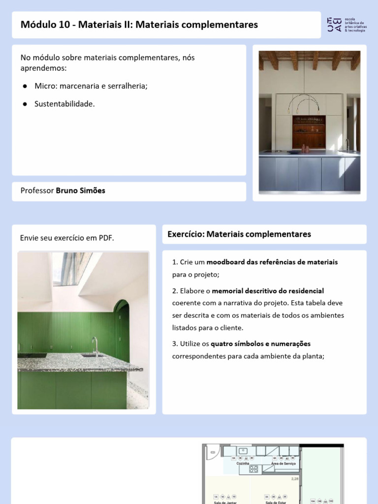 Exercicio Modulo 10 - Materiais Complementares | PDF