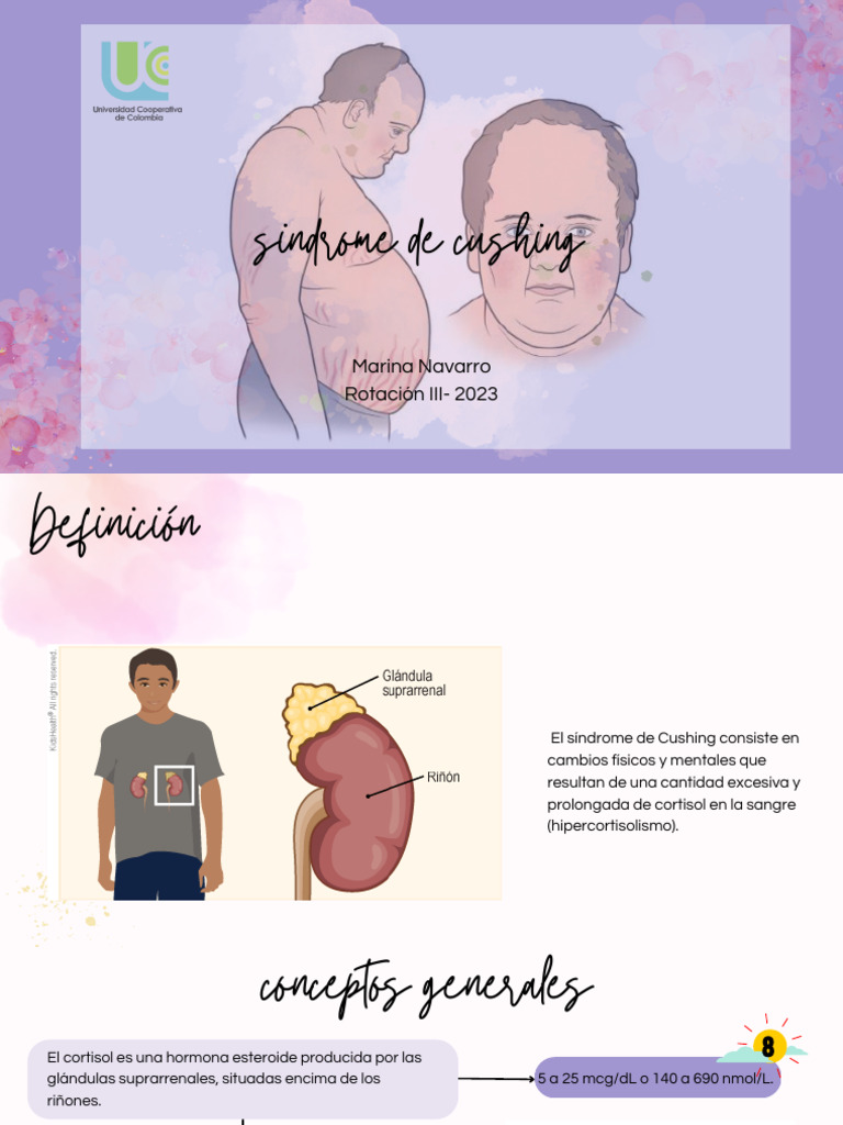 Síndrome de Cushing: Diagnóstico y Tratamiento | PDF | Cortisol ...
