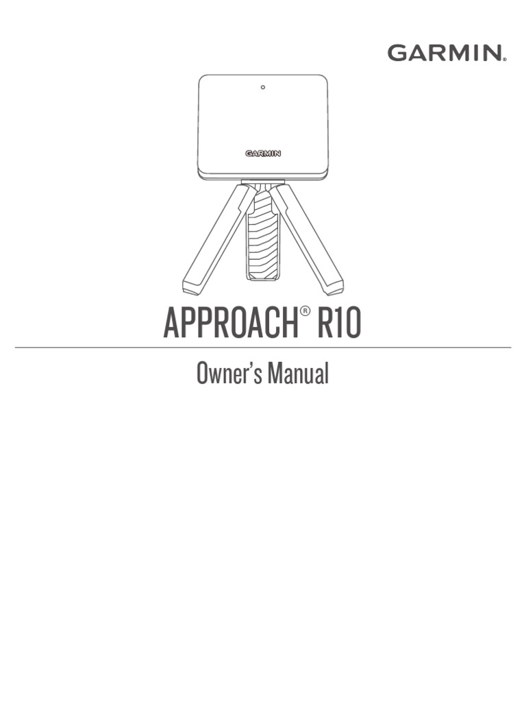 Garmin Approach R10 OM en-US | PDF | Smartphone | Usb