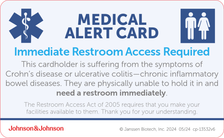 Restroom Access Card | PDF