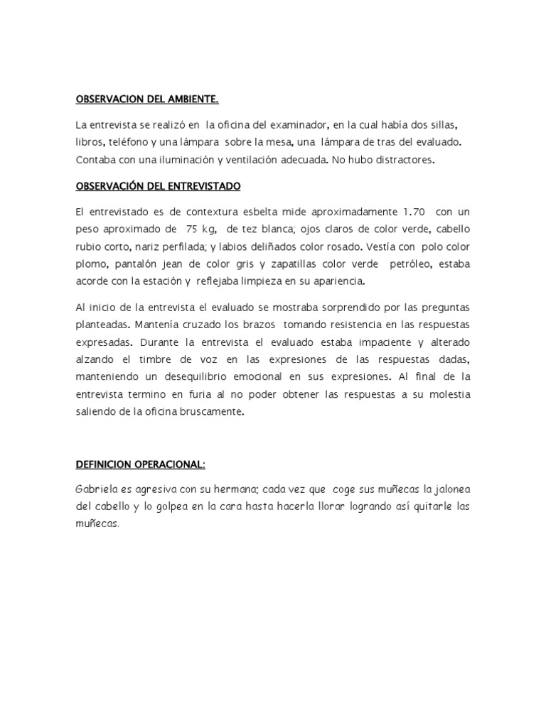 Definicion Operacional | PDF