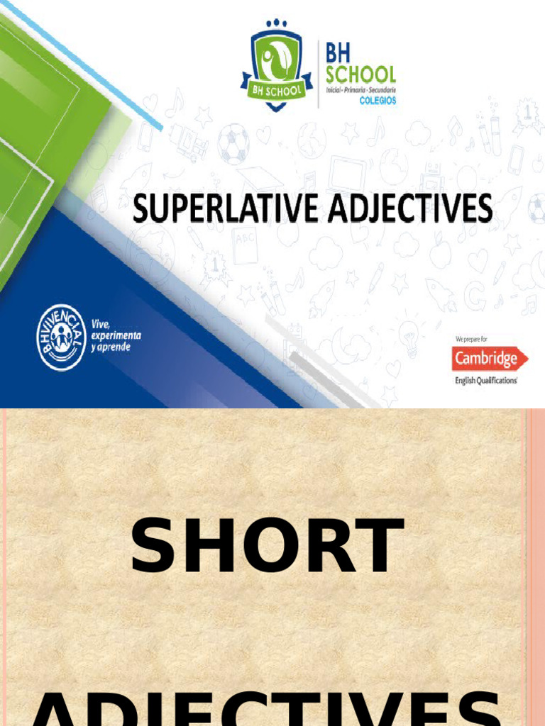 Superlative Adjectives EXPLANATION | PDF