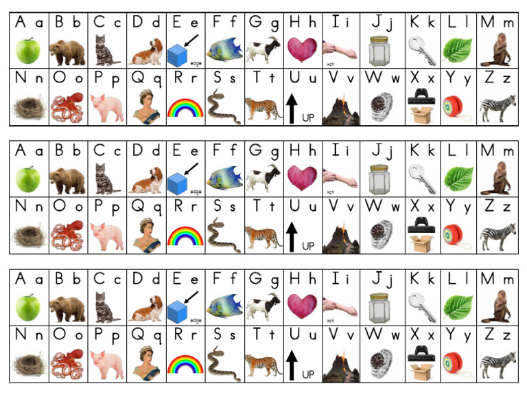 Alphabet Strip | PDF