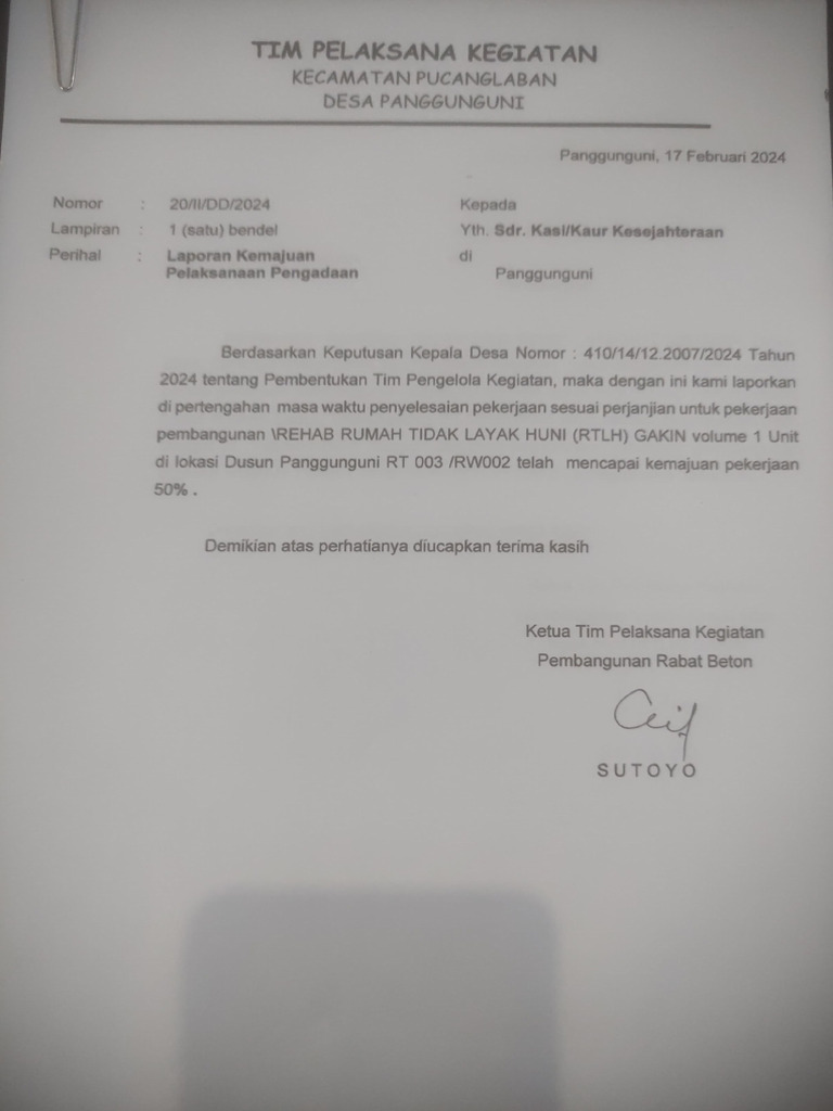 Rehab GAkin RT 003 RW 02 | PDF