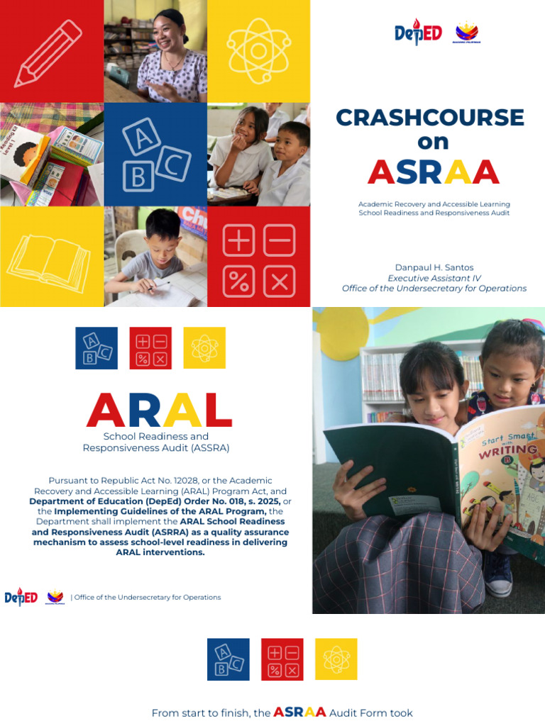 ASSRA School Readiness Audit Guide | PDF | Learning