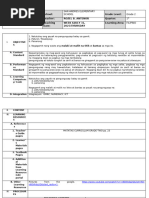 Diptonggo Filipino Lesson Plan | PDF