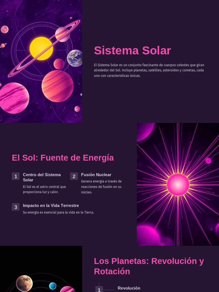 Sistema Solar | PDF | Luna | Dom