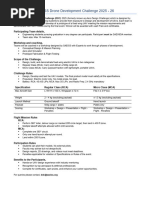 2025-26 Design, Build, Fly Rules | PDF | Faq | Airplane