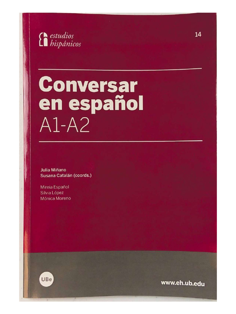 Conversar en Espanol A1-A2 Compressed | PDF