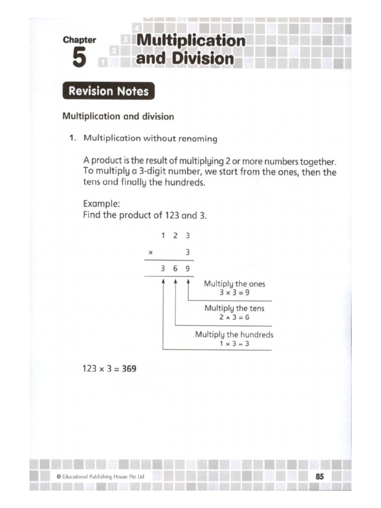 Multiplication and Division | PDF