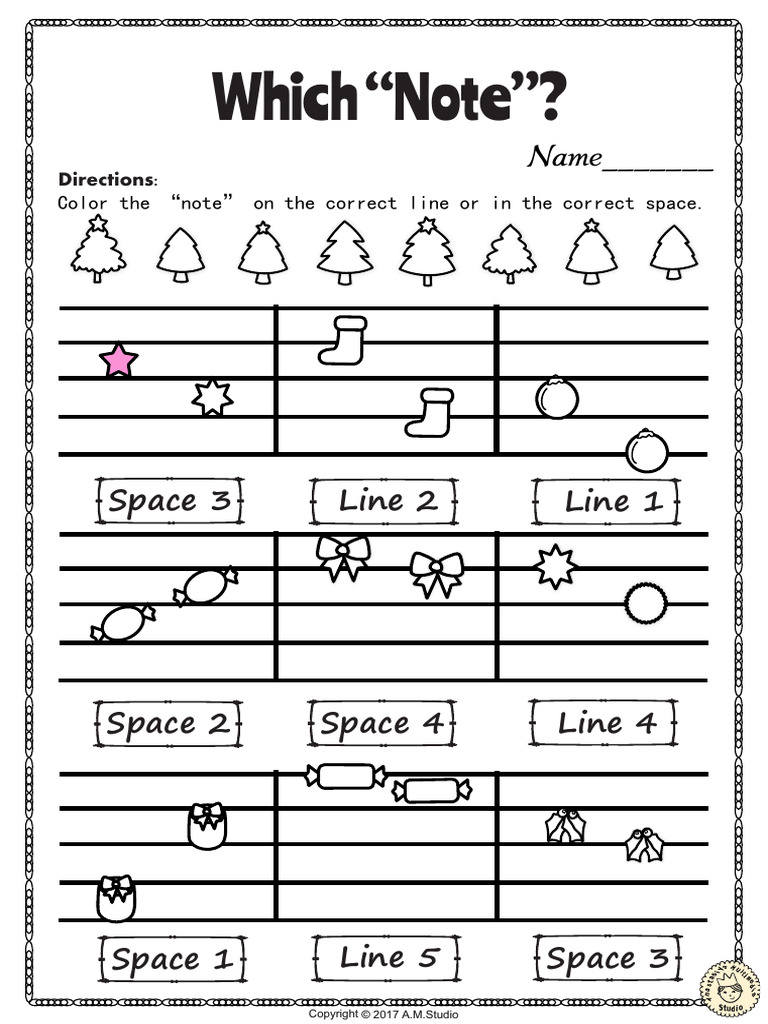 Which "Note"?: Space 3 Line 2 Line 1 | PDF