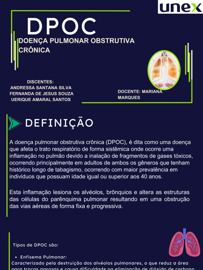 Apresentação - Dpoc PDF | PDF