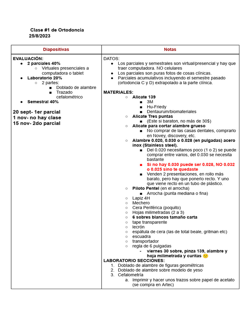 Clase 1 - Edad Dental | PDF | Ramas de Odontología | Anatomia dental