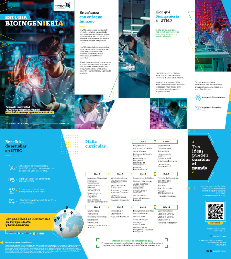 Bioingeniería Brochure | PDF