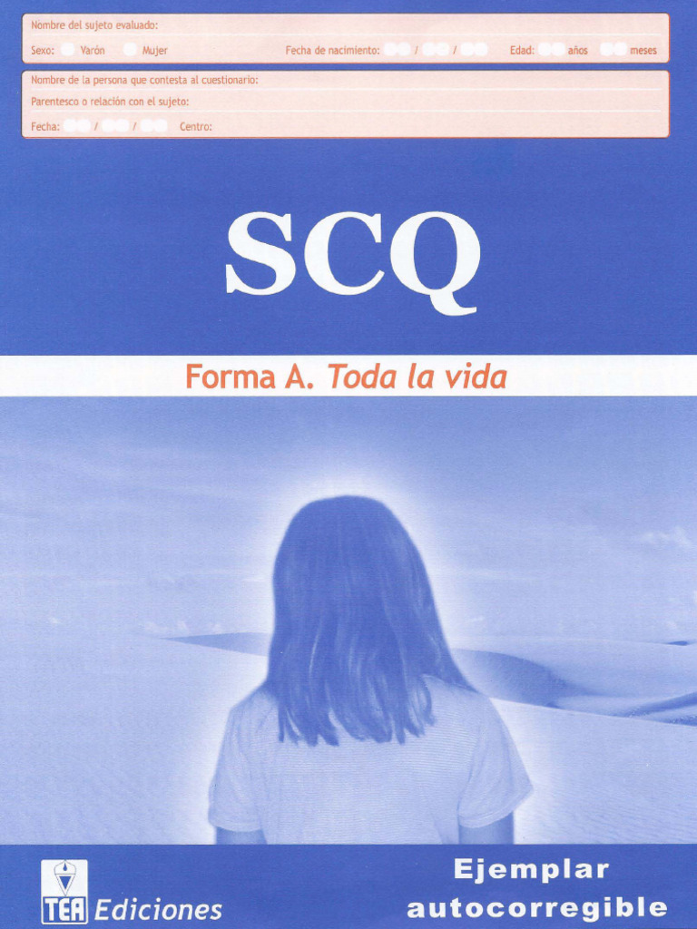 SCQ Forma A Toda La Vida | PDF