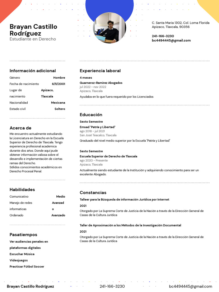 Curriculum Brayan Castillo Rodriguez 17-04-2023!22!13 58 | PDF
